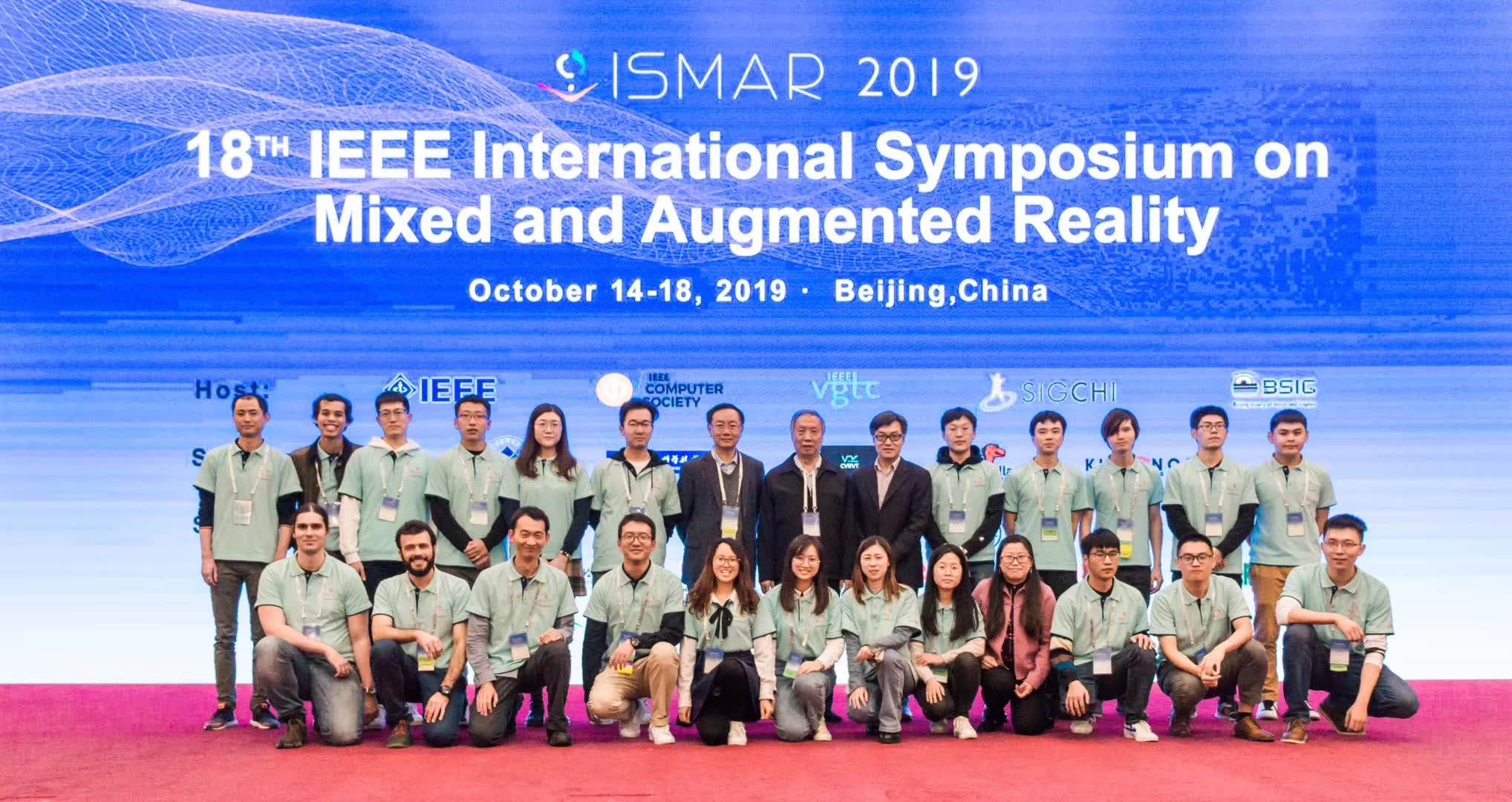 Student volunteer on IEEE ISMAR 2019 at Beijing, China | Max. Xingyao Yu